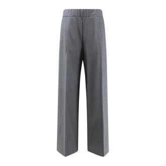 Semicouture Damen, Hosen, Grau, 2XLGr&ouml;&szlig;e