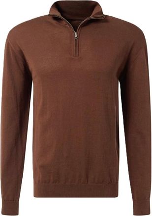 Baldessarini Homme, Pulls, Brun, Taille: XL V-neck Tricots