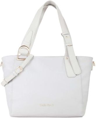 Valentino sac à main sac à épaule bandoulière Farrah Re Shopping Bag Ghiaccio gris clair