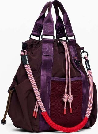 Desigual Sac &agrave; dos de voyage taille moyenne - Rouge