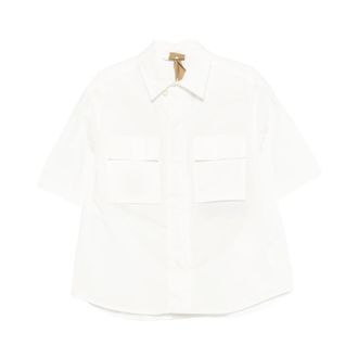 Ten c Homme, Chemises, Blanc, Taille: XL Short Sleeve Chemises
