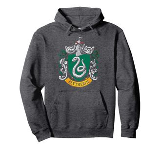 Harry Potter Slytherin House Crest Pullover Hoodie