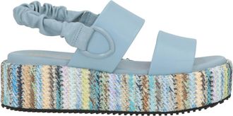 Blauer SCHUHE - Sandalen auf YOOX.COM