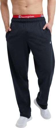 Champion Herren, Lightweight Open-Hem Lounge for Men, Jersey Pants (Reg. Or Big & Tall) Trainingshose, Navy C Patch Logo, XX-Large Groß