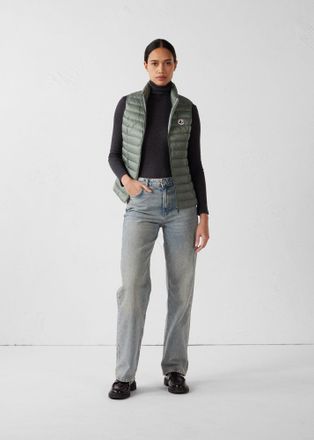 Jott Doudoune l&eacute;g&egrave;re sans manches Vert sauge Seda - Taille XS