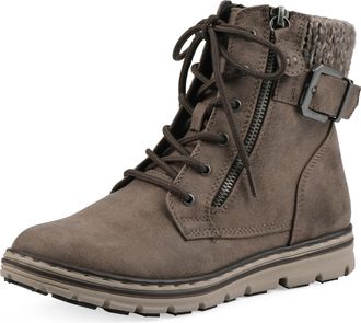 White Mountain Damen Kelsie Wanderstiefel, Stein/Stoff, 42.5 EU