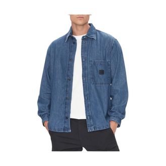 HUGO BOSS Homme, Vestes, Bleu, Taille: XL Veste en jean