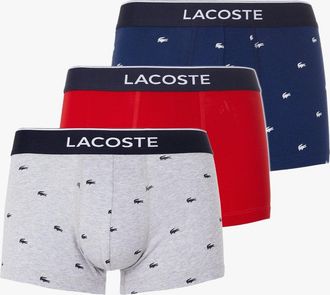Lacoste Lot de 3 boxer en coton