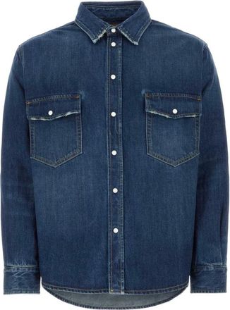 1989 STUDIO 1989 Studio, Homme, Chemises, Bleu, Taille: L Chemise en jean