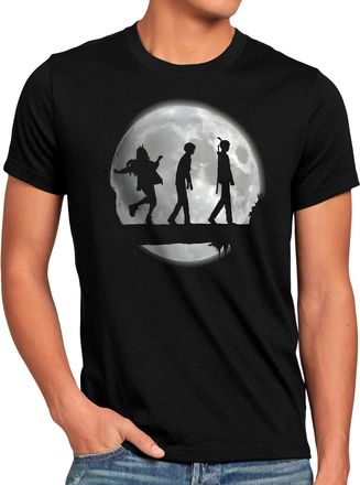 style3 Mattata Moon Herren T-Shirt denji Man Anime Manga Cosplay Chainsaw Devil, Gr&ouml;&szlig;e:3XL