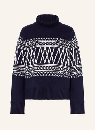 We Norwegians Pullover Setesdal blau