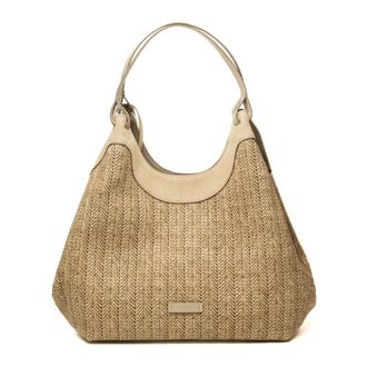 Gianni Chiarini Dua Schultertasche - - Bags - Damen - Beige - ONE SIZE