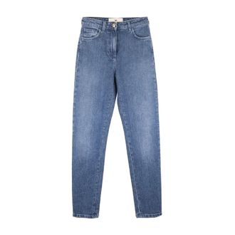 Elisabetta Franchi Gerades Jeans - - Jeans - Damen - Blau - W26