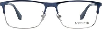 Longines Longines, Homme, Accessoires, Bleu, Taille: ONE Size Rectangle Optical Frame