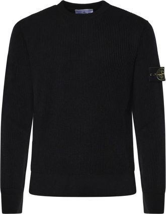 Stone Island Herren, Strickwaren, Schwarzk, XLGr&ouml;&szlig;e