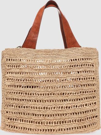 Ibeliv Sac Nosy Tea Raphia Beige