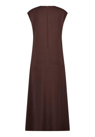 Cartoon Midikleid Damen mit Raffung