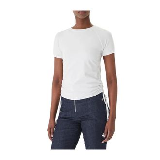 Patrizia Pepe Femme, Tops, Blanc, Taille: 36 FR T-shirt