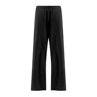 Gucci Seiden-Popeline-Freizeithose mit Web - - Trousers - Herren - Schwarzk - M