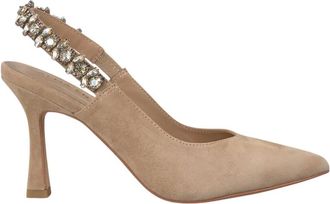 Alma En Pena Alma EN Pena, Femme, Chaussures, Beige, Taille: 38 EU Chaussure à talon avec bride élastique