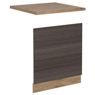 Vicco Frontblende R-Line, Edelgrau, 60 cm, ap Eiche Vicco
