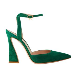 Gianvito Rossi Gr&uuml;ne Wildleder Pumps - - Shoes - Damen - Gr&uuml;n - 39 1/2 EU