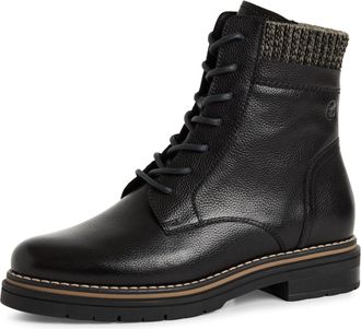 Tamaris Damen Stiefel Leder schwarz 41