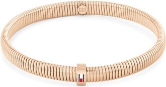 Tommy Hilfiger Jewelry Dehnbarer Armreif für Damen aus Edelstahl - Erhältlich in Silber, Golden, Roségold oder Bicolor