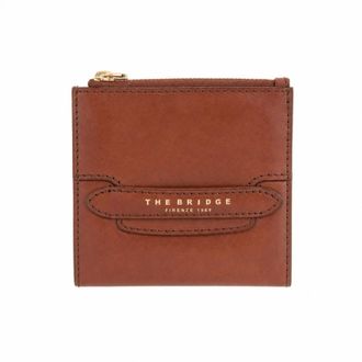 The Bridge Portefeuille - Femme - Accessoires - Brun - Taille: ONE Size