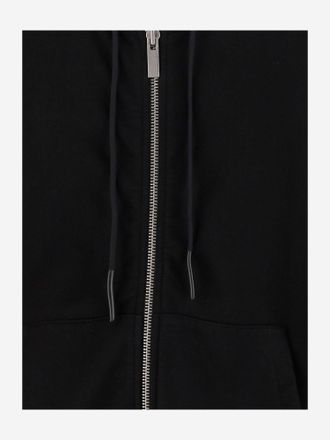 44 Label Group Logo Cotton Sweatshirt - Black