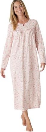 Daxon Lot 2 Chemises de Nuit Manches Longues - Femme