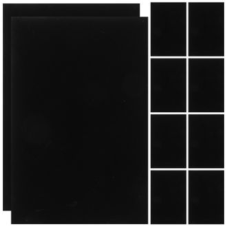 Pretyzoom NIYANGLE 10 St&uuml;ck Teiliges Selbstklebendes Schmuckk&auml;stchen Kratzfeste Filzmatten zum Zuschneiden DIY Schmuckk&auml;stchen Polsterung Dekorative Liner f&uuml;r R