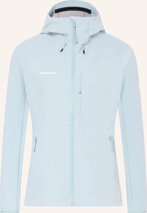 Mammut Mammut Softshell-Jacke Ultimate Comfort So Hooded blau