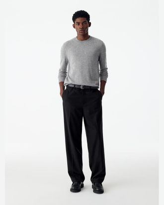 Arket Weite Flanellhose -Blau