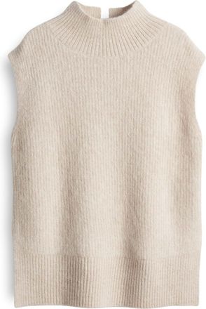 someday Damen Pullunder | Tacy Regular Pullunder aus haarigen Alpakamix Mellow m&eacute;lange, 38