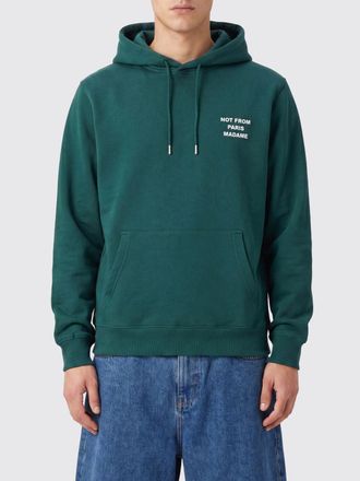 Dr&ocirc;le de Monsieur Dr&ocirc;le de Monsieur Sweat &agrave; capuche relaxed en coton avec imprim&eacute; slogan