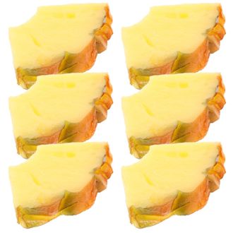 Hemobllo K&uuml;nstliche Ananasscheiben 6 St&uuml;ck Realistische T&auml;uschend Echte Kunststoff Frucht f&uuml;r K&uuml;chen Party und Tischdekoration Dekorative Obstmodelle f&uuml;r Selbs