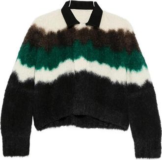 sacai Rundhalspullover - Bunt