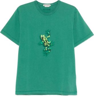 J.W.Anderson Homme, Tops, Vert, Taille: S T-shirt Jumping Frog