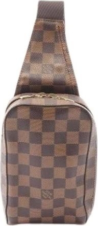 Louis Vuitton unisex, Pre-owned, Brun, Taille: ONE Size Sac bandouli&egrave;re Geronimos Pre-owned