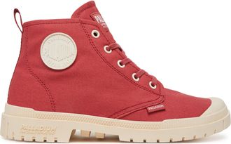 Palladium Schn&uuml;rstiefeletten Palladium Pampa Sp20 Hi Cvs 76838-601-M Rot