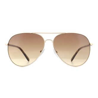 Calvin Klein Sonnenbrille CK19314S 717 Gold Schildkr&ouml;te Braun Verlauf