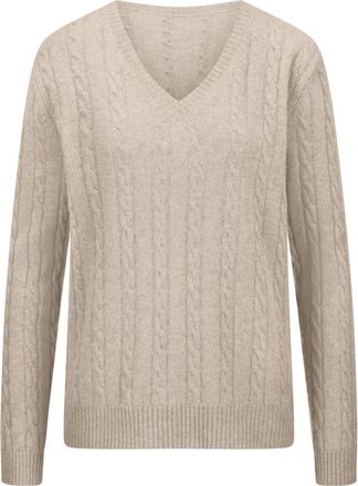 Peter Hahn V-Pullover Peter Hahn beige