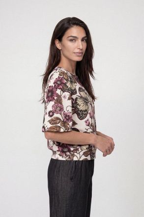 Monari Kurzarmpullover