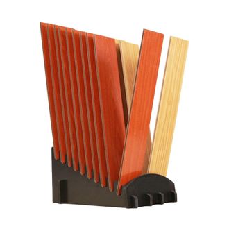 Generic Fliesenst&auml;nder, 20-teiliger Bodenstehender Mit Doppelreihen, for Ausstellungsr&auml;ume Von Einzelhandelsgesch&auml;ften, Platzsparend(Black)