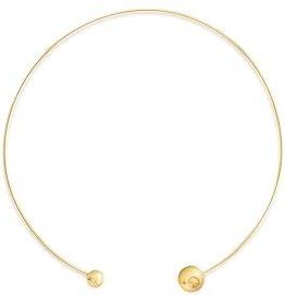 Calvin Klein Collier Rigide Ouvert pour Femme Collection SCULPTURAL BUBBLES en Or Jaune - 35000785
