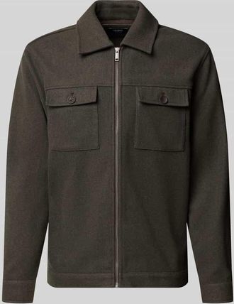 Mc Neal Regular Fit Overshirt mit Rei&szlig;verschluss