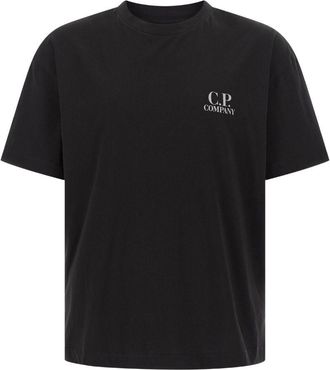 C.P. Company T-shirt en coton avec logo C.P.Company