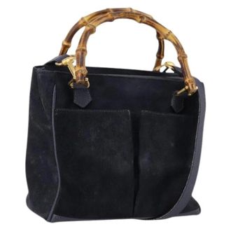 Gucci Sac &agrave; main Vintage Pre-owned - Femme - Pre-owned - Bleu - Taille: ONE Size