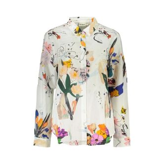 Desigual Femme, Blouses et Chemises, Multicolore, Taille: 36 FR Mila Shirt